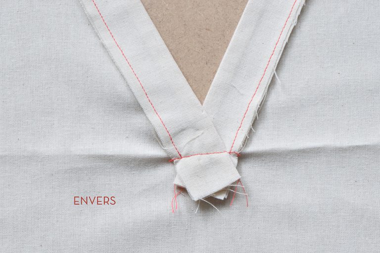 Coudre un col V - Journal Artesane - Arts du Fil