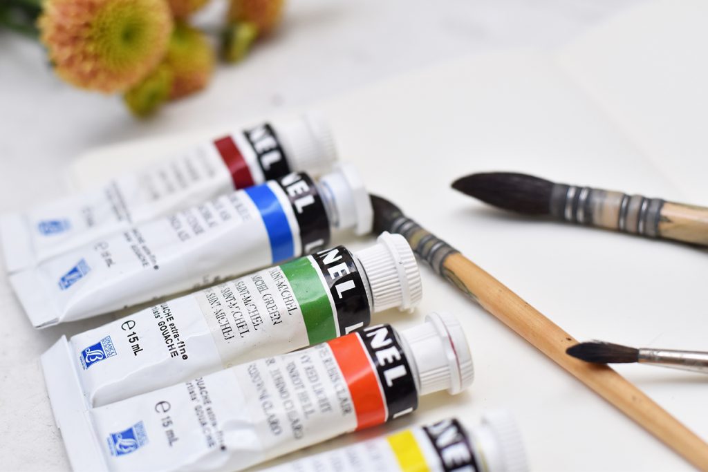 La palette de base spéciale gouache de Marie-Gabrielle - Journal ...